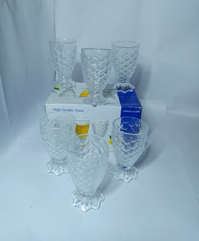 High-Quality Decorative Glass Set – 6 Pcs | kartroad